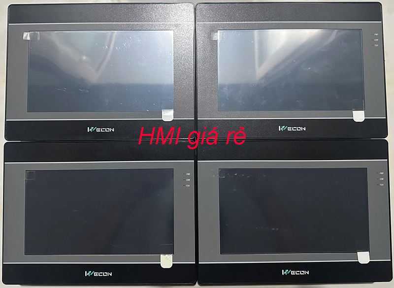 HMI giá rẻ Wecon 7 inch IN1073 cảm ứng mượt, đẹp bảo hành lâu dài